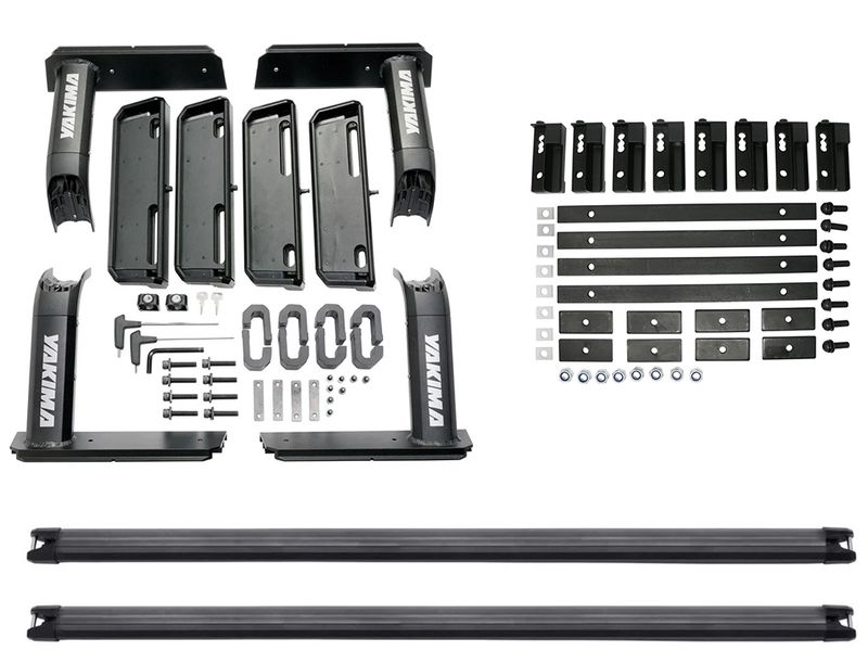 Yakima OutPost HD Mid-Height Truck Bed Rack w/ 60-Inch Bars w/ Yakima ...